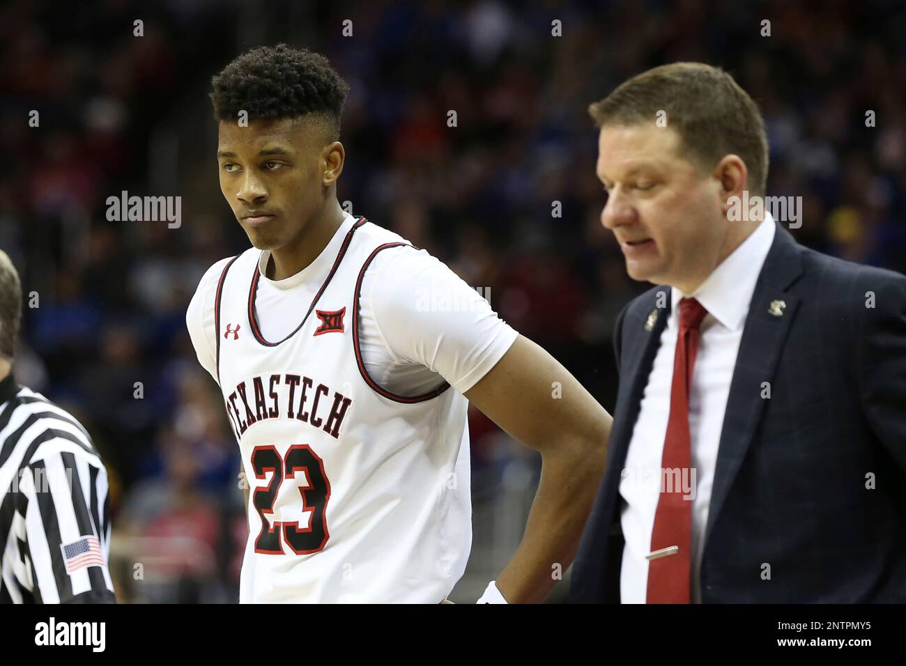 KANSAS CITY, MO - MARCH 14: Texas Tech Red Raiders guard Jarrett Culver ...
