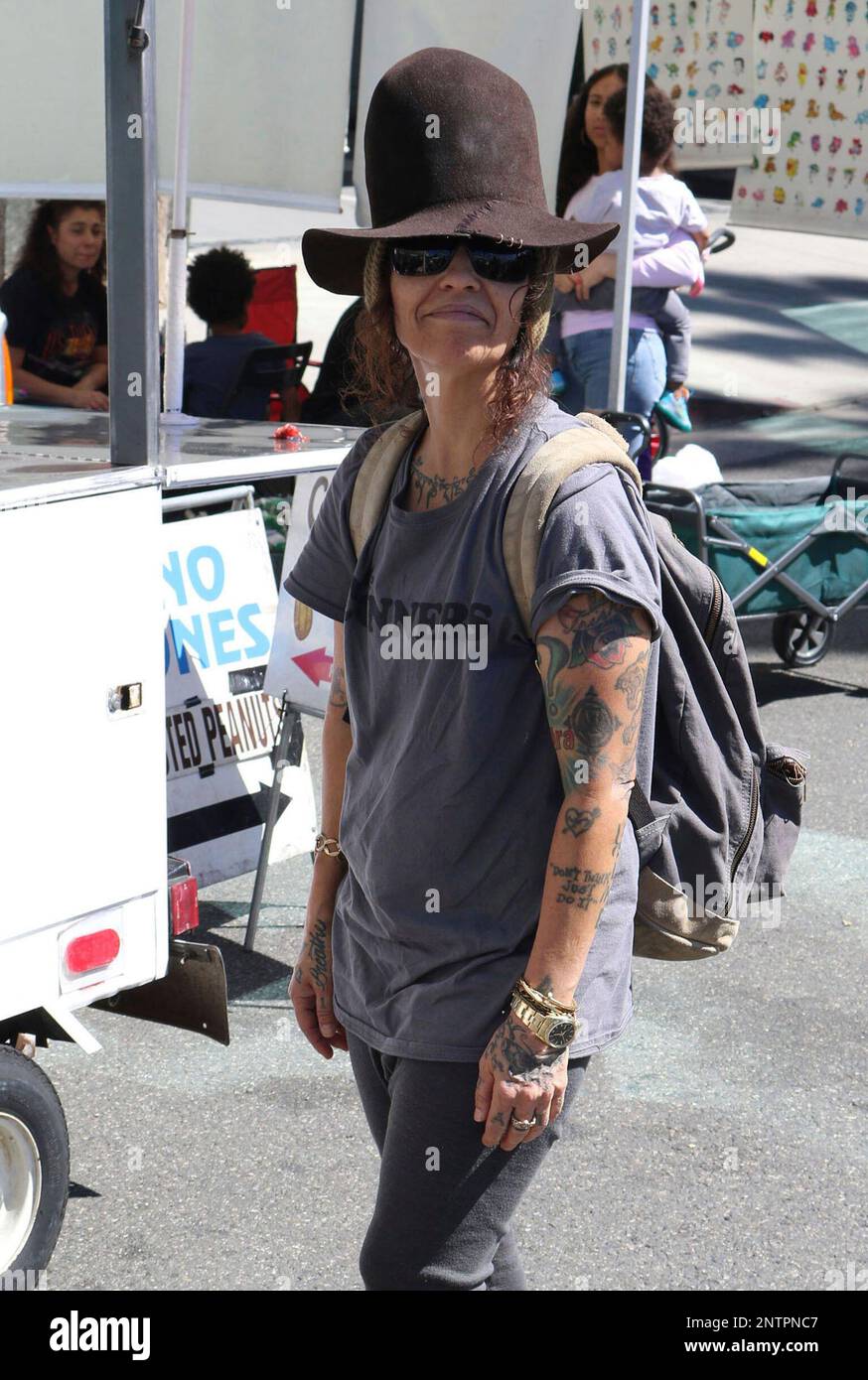Photo by: zz/GOTPAP/STAR MAX/IPx 2019 3/17/19 Linda Perry is seen at ...