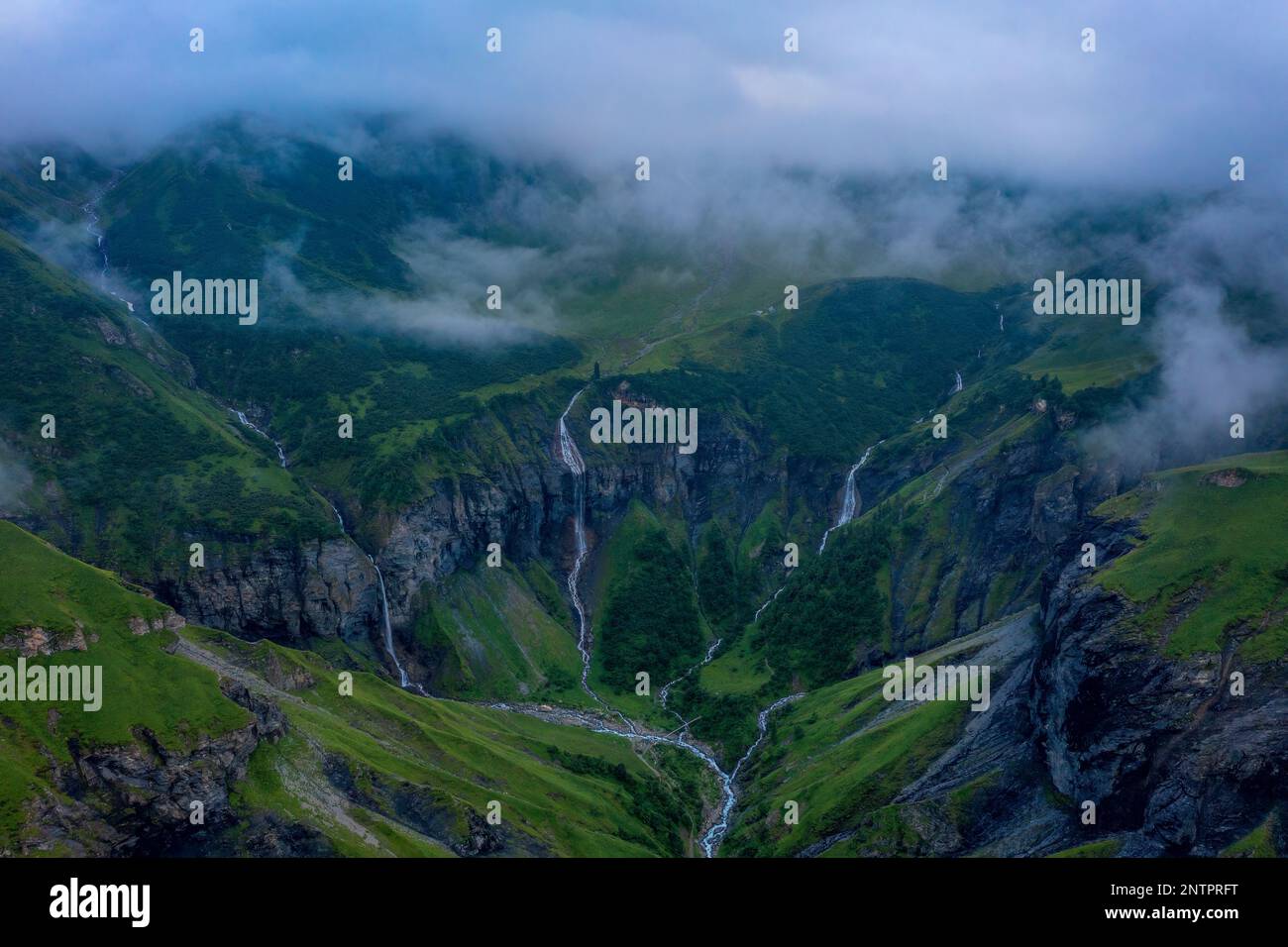 Aerial drone shot steep cliff hi-res stock photography and images - Alamy