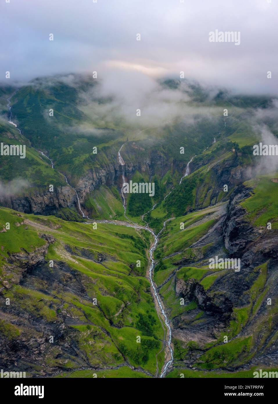 Aerial drone shot steep cliff hi-res stock photography and images - Alamy