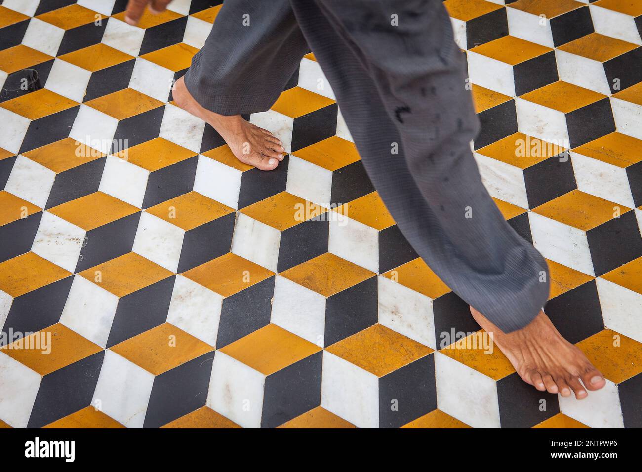 Walking feet temple design hi-res stock photography and images - Alamy
