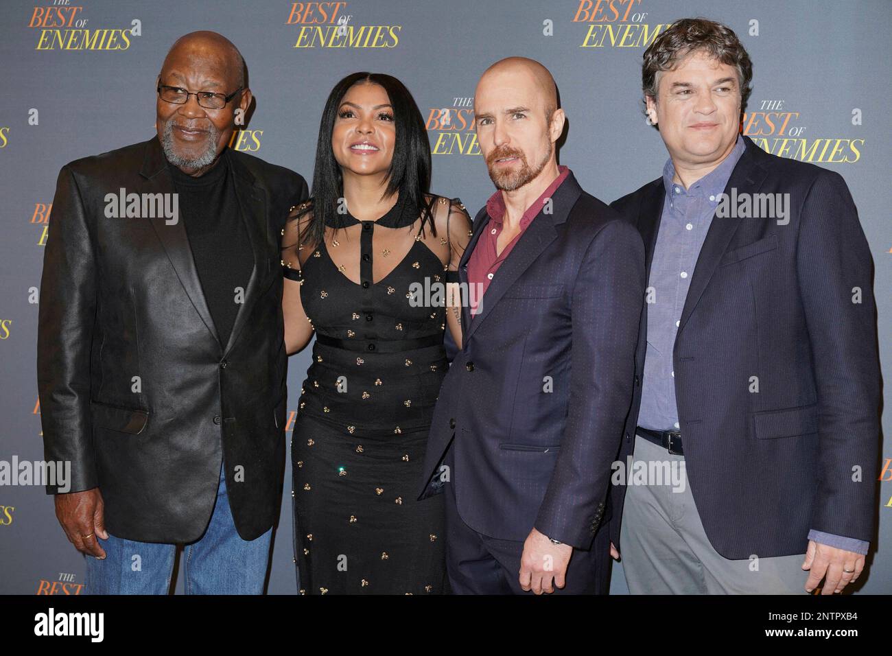 Photo by: John Nacion/STAR MAX/IPx 2019 3/17/19 Bill Riddick, Taraji P ...