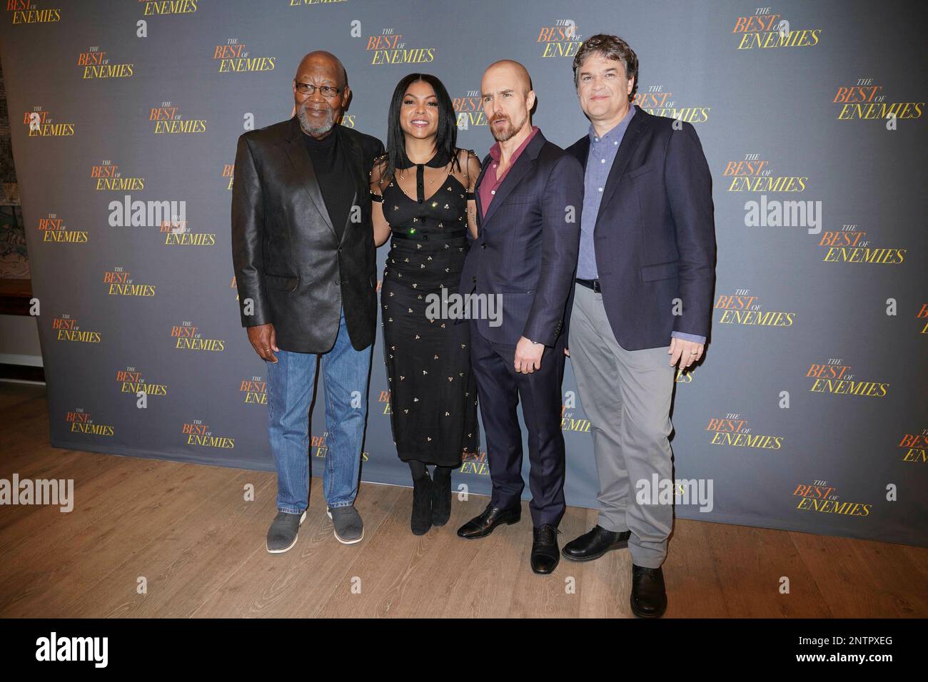 Photo by: John Nacion/STAR MAX/IPx 2019 3/17/19 Bill Riddick, Taraji P ...