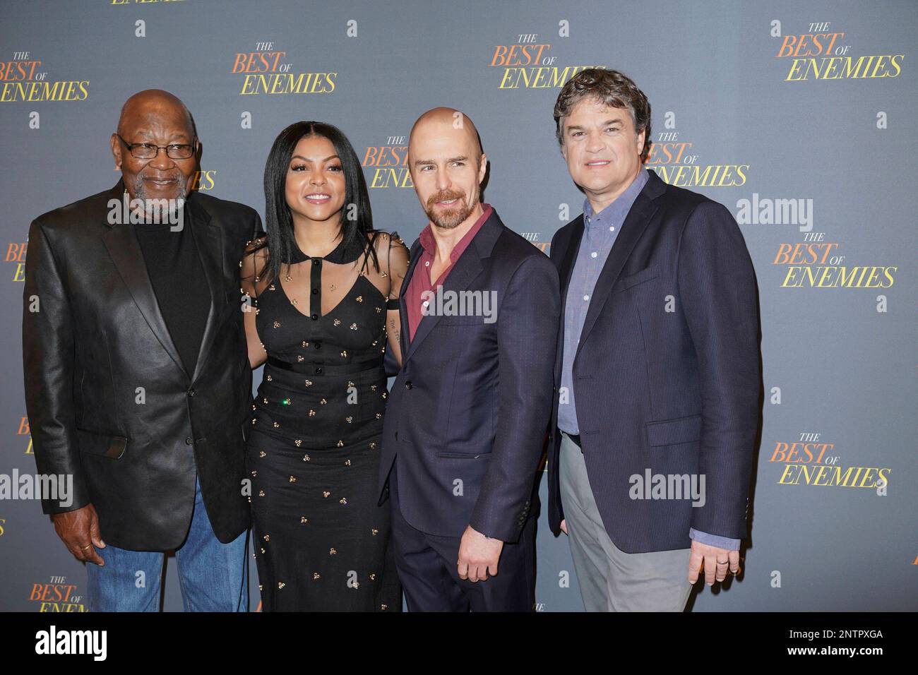 Photo by: John Nacion/STAR MAX/IPx 2019 3/17/19 Bill Riddick, Taraji P ...