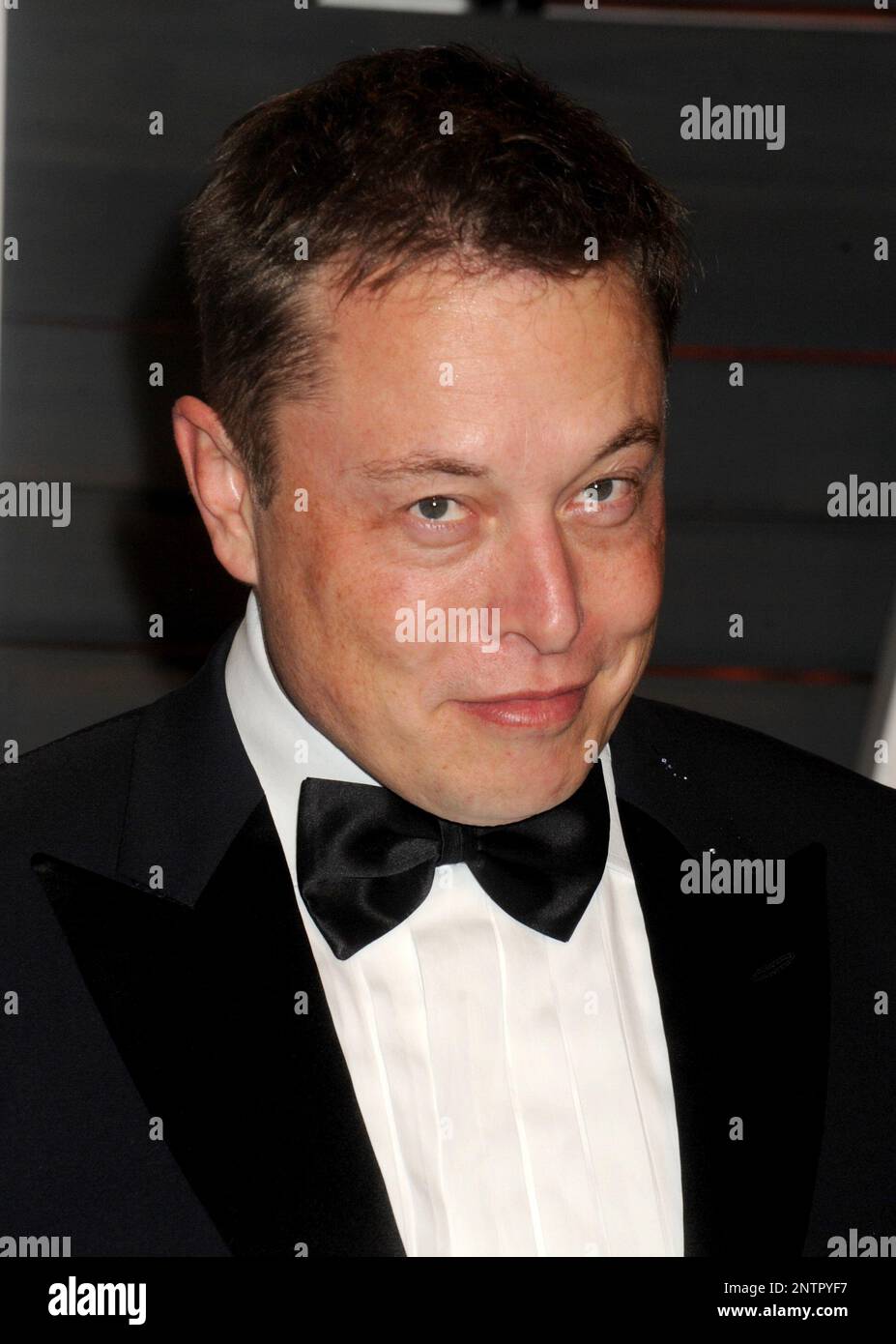 BEVERLY HILLS, CA - FEBRUARY 22: Elon Musk attends the 2015 Vanity Fair ...