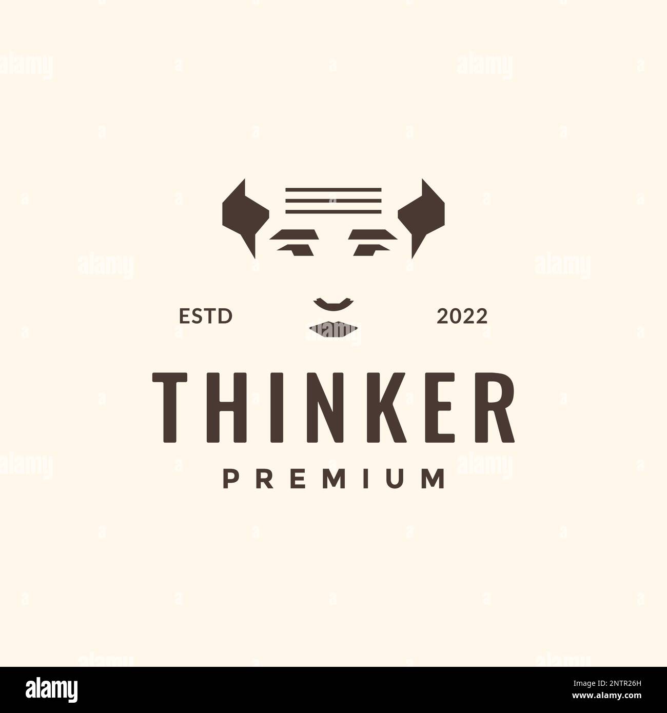 Man bald shaved head expression Stock Vector Images - Alamy