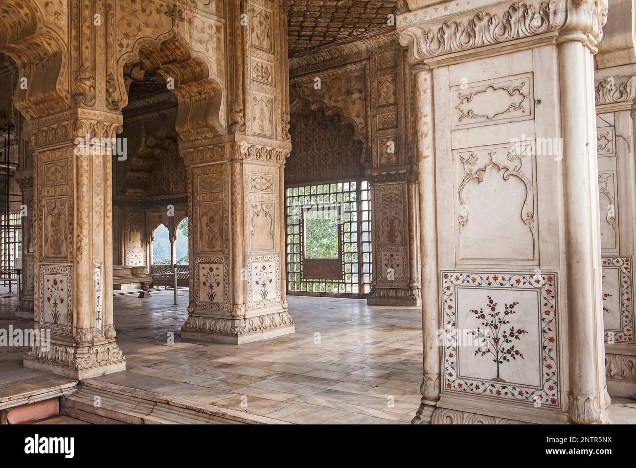 Diwan-i-Khas, in Red Fort, Delhi, India Stock Photo - Alamy