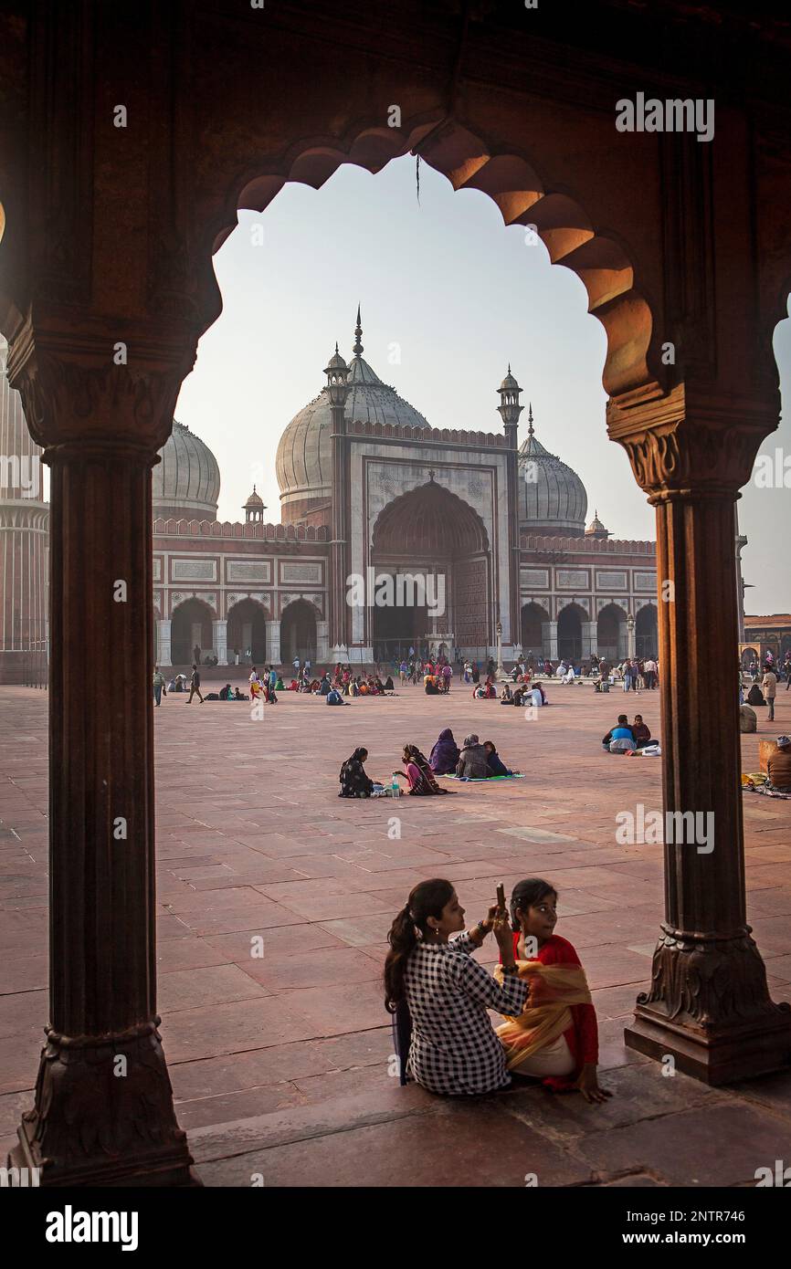 Jama Masjid mosque, Delhi, India Stock Photo - Alamy