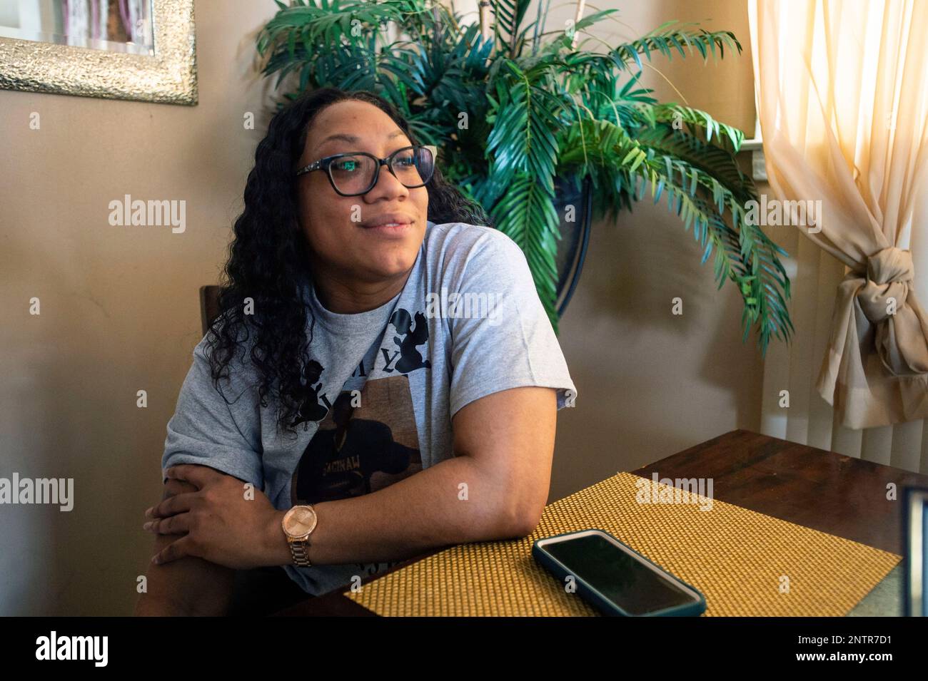In this March 6, 2019, photo Shivetta Smothers, sister of Daniel ...