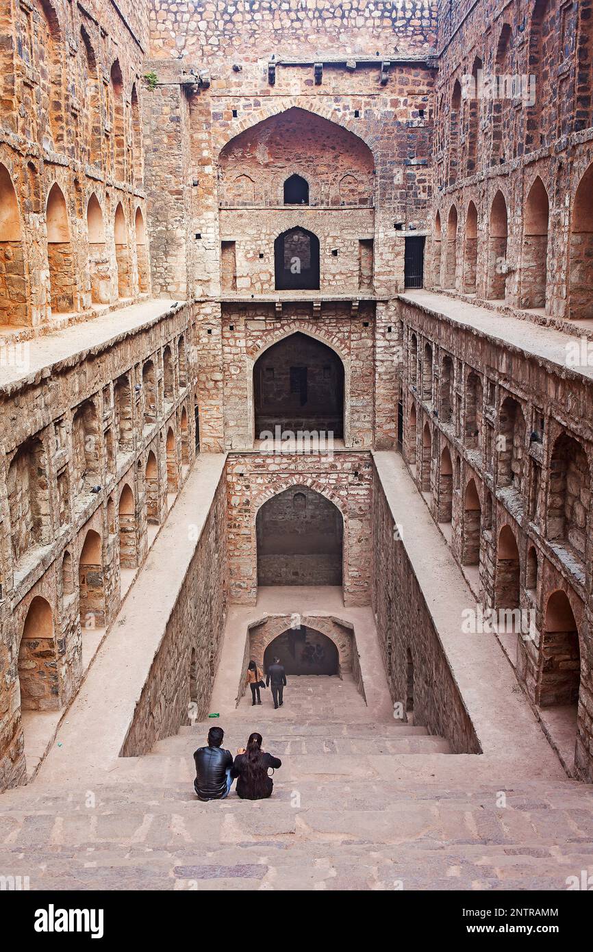 Agrasen ki Baoli, Delhi, India Stock Photo - Alamy