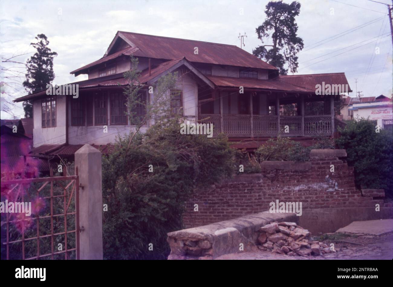 Houses in Shilong, Meghalaya, India Stock Photo - Alamy