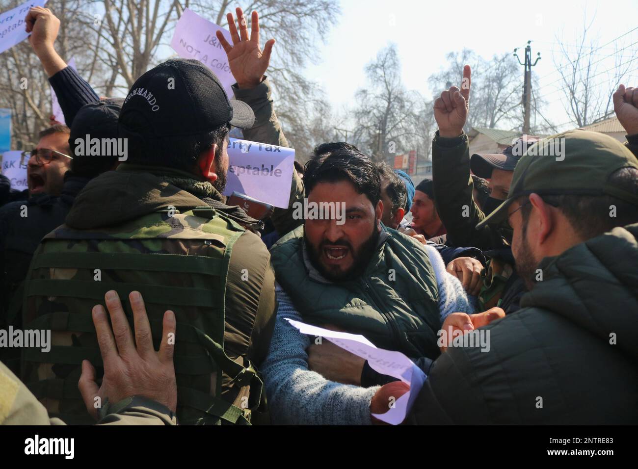 Kashmir peoples democratic party hi-res stock photography and images ...