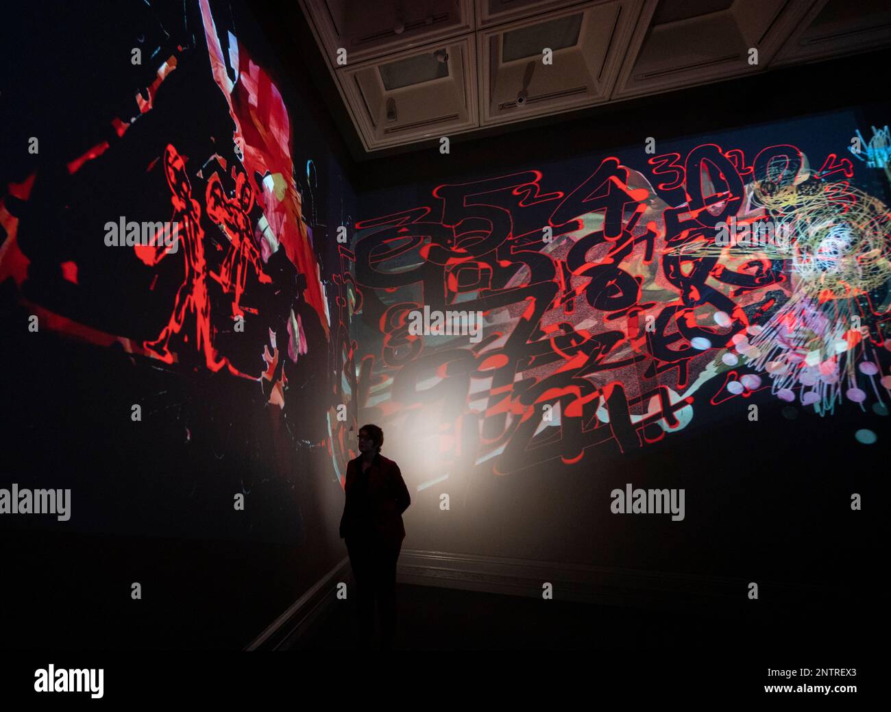 National Gallery, London, UK. 28 February 2023. Nalini Malani: My ...