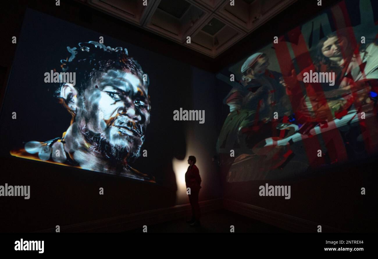 National Gallery, London, UK. 28 February 2023. Nalini Malani: My ...