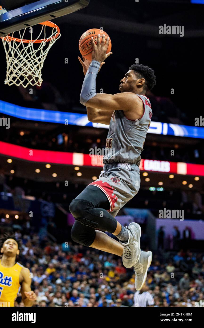Boston College Eagles guard Jared Hamilton (3) during the ACC College ...