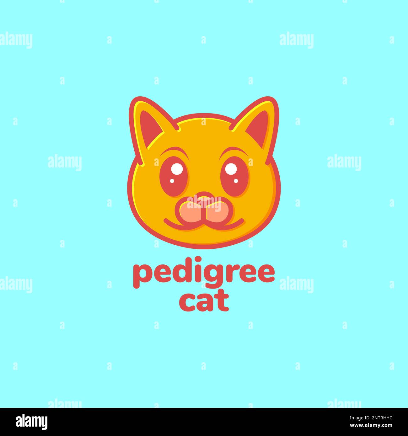 Fat cat logo hi-res stock photography and images - Alamy