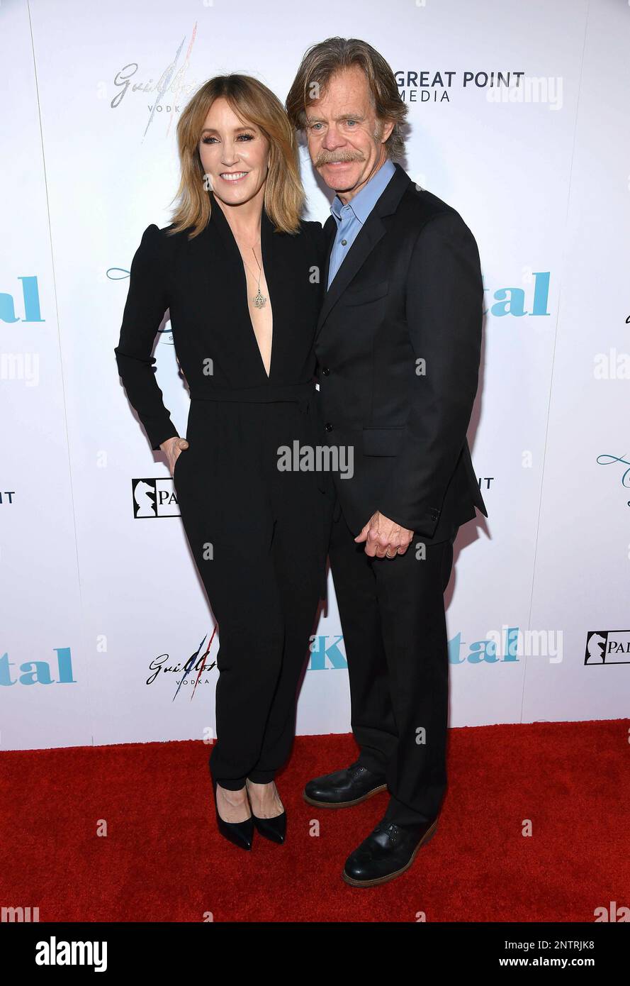Photo by: KGC-11/STAR MAX/IPx 2019 4/5/18 Felicity Huffman and William ...