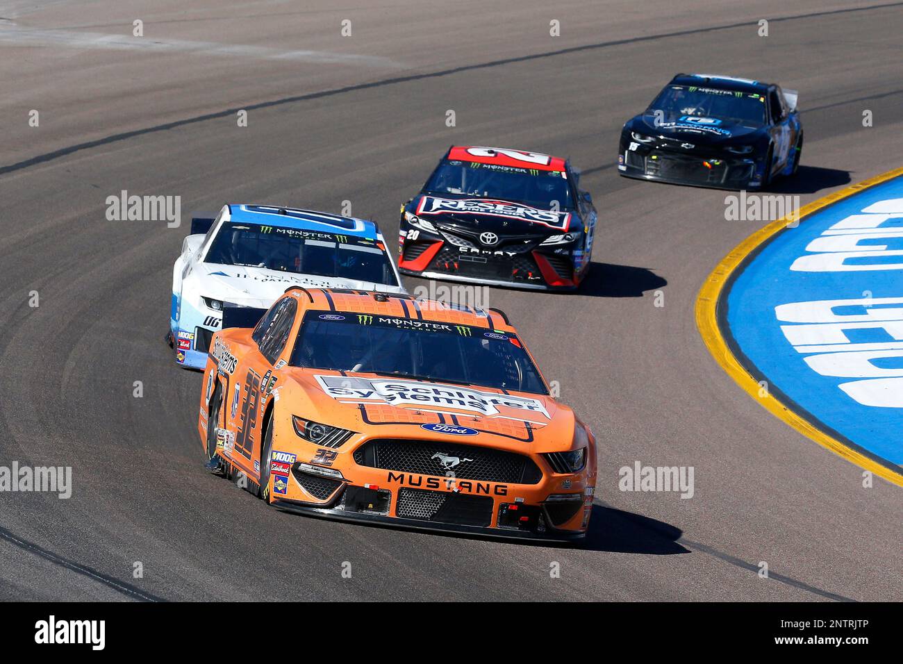 #32: Corey LaJoie, Go FAS Racing, Ford Mustang Schluter and #00: Landon ...