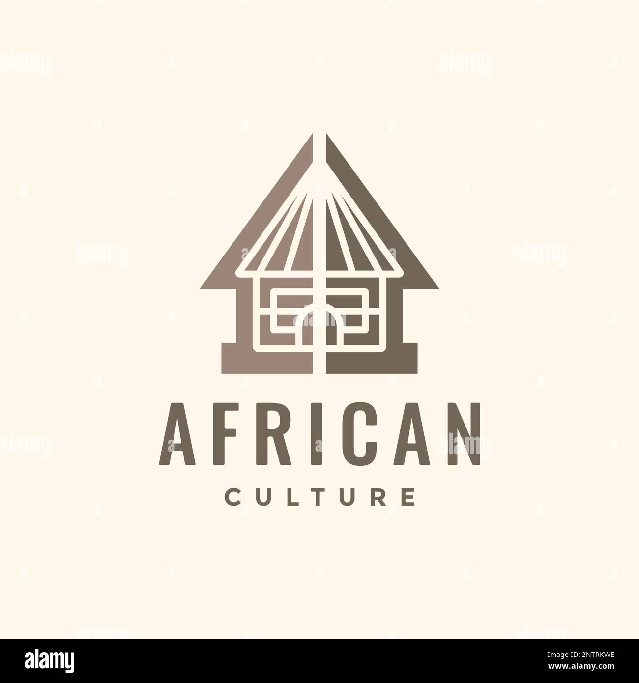 culture home traditional wood simple logo design vector Stock Vector ...