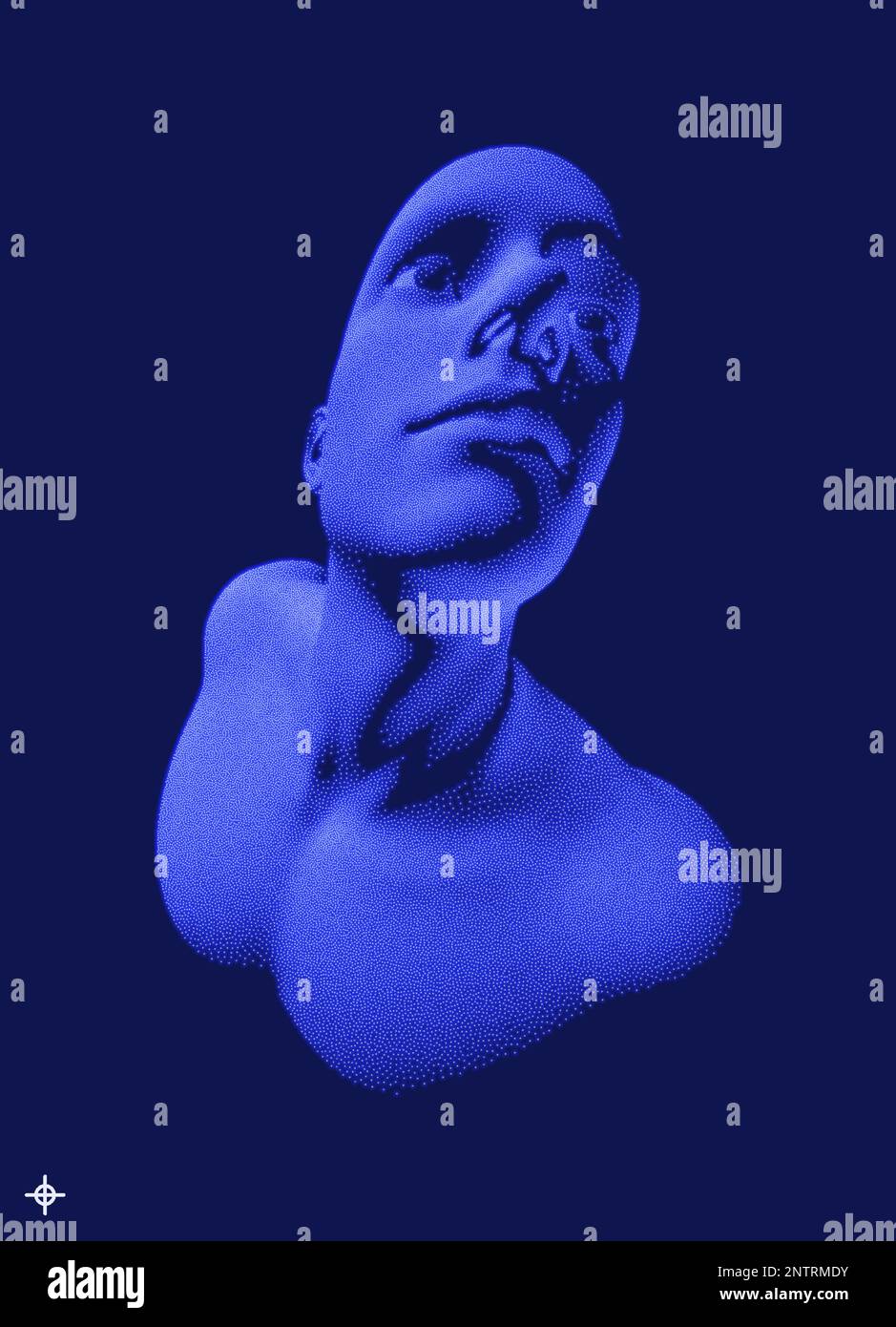 Funny people portraite caricature. Creative design for avatar or print ...