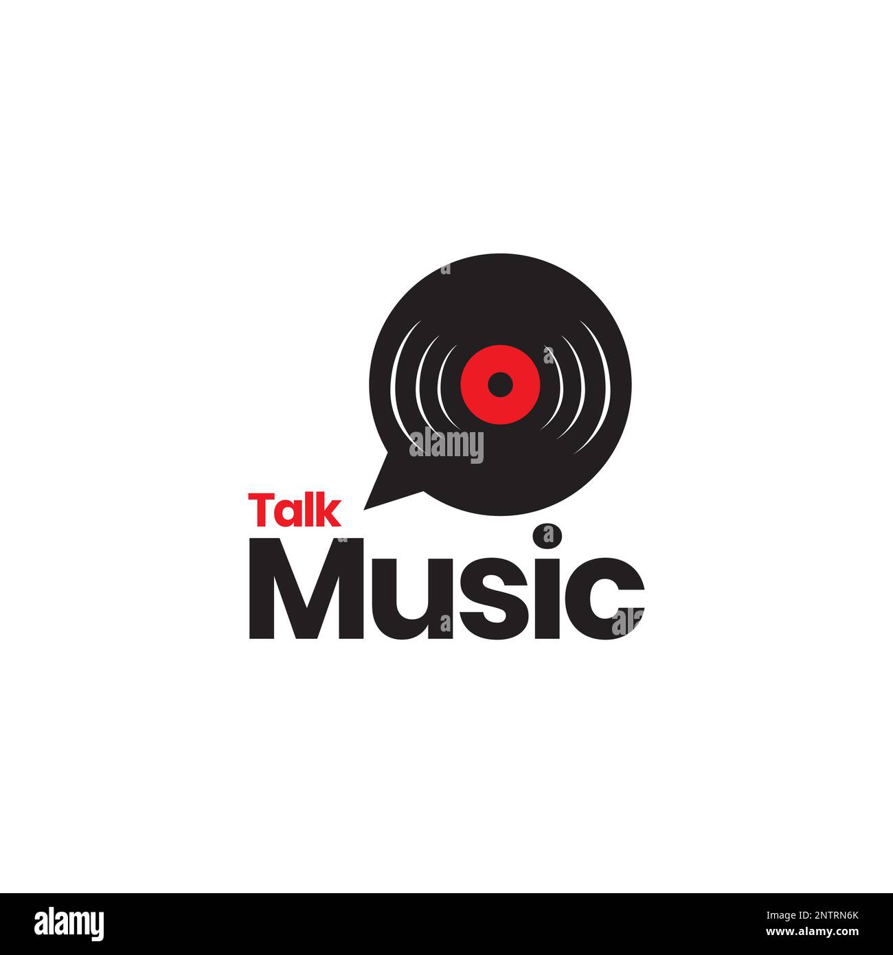 music disk talk consult recorder modern logo design icon vector ...