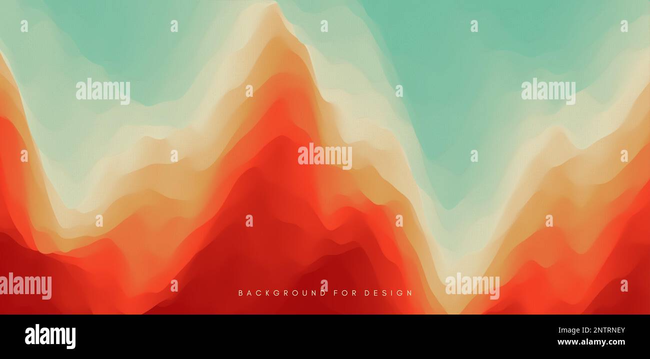 Abstract wavy background for banner, flyer and poster. Dynamic effect ...