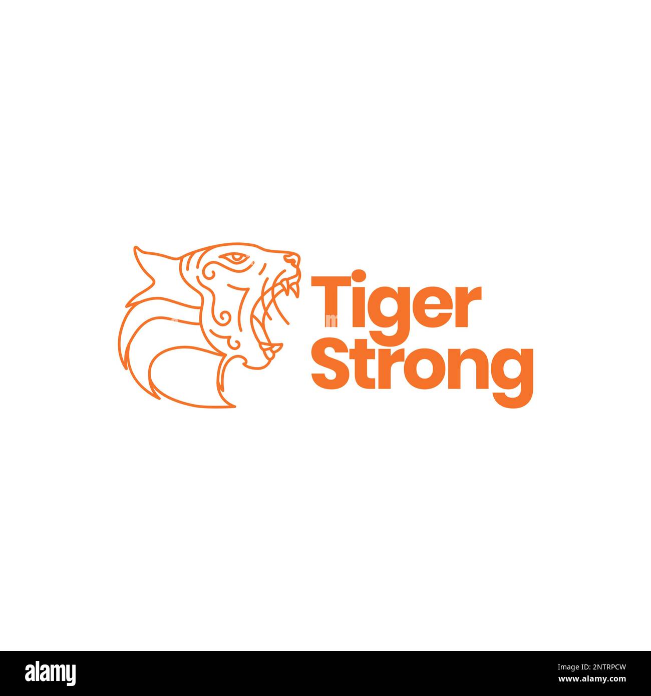 Tiger roar Stock Vector Images - Alamy