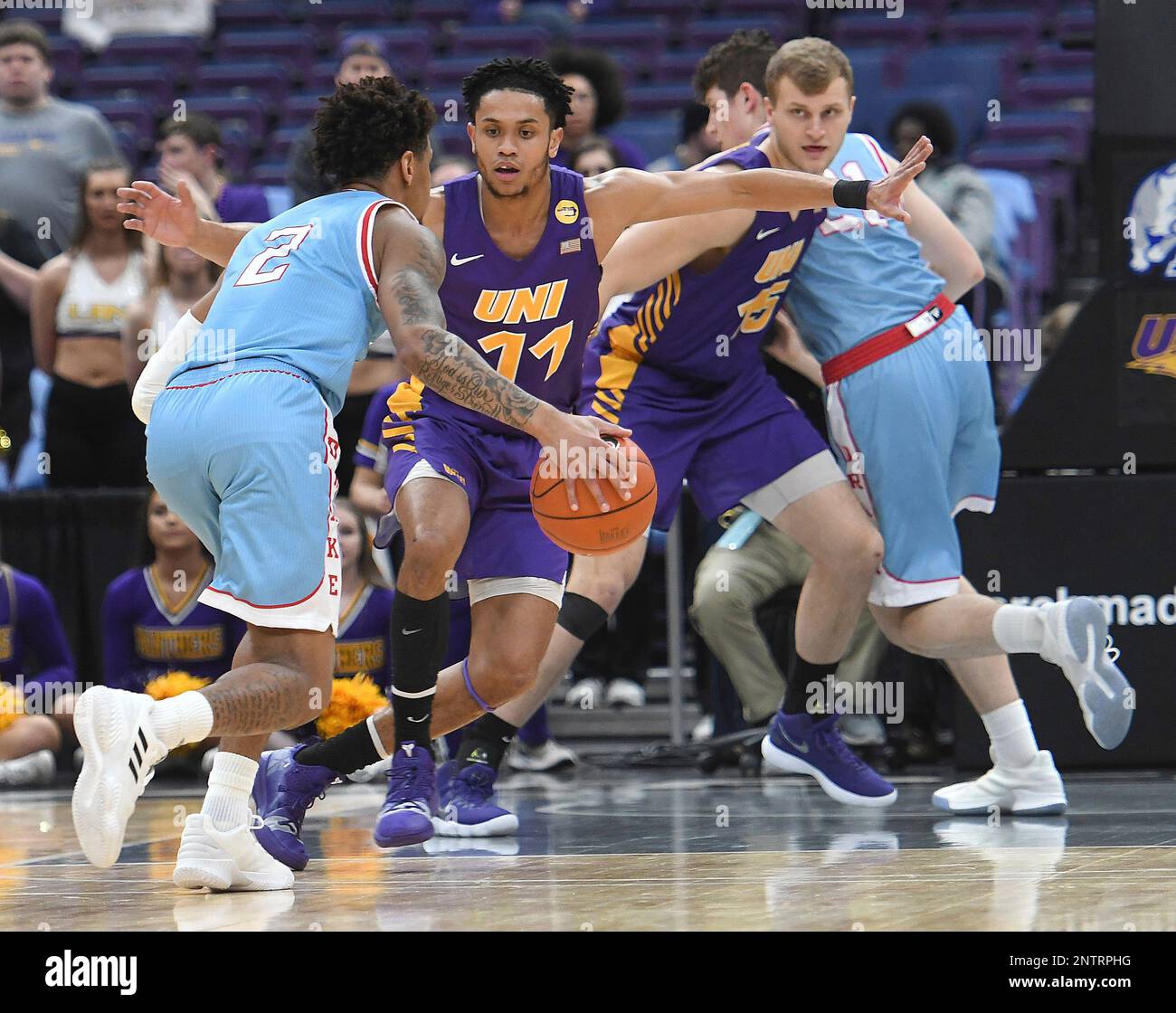 ST. LOUIS, MO - MARCH 09: Drake Bulldogs forward Tremell Murphy (2 ...