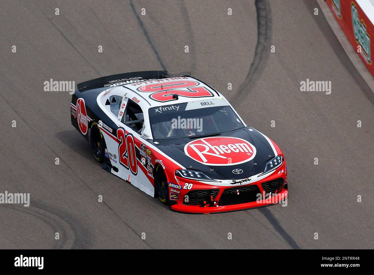 #20: Christopher Bell, Joe Gibbs Racing, Toyota Supra Rheem during the ...