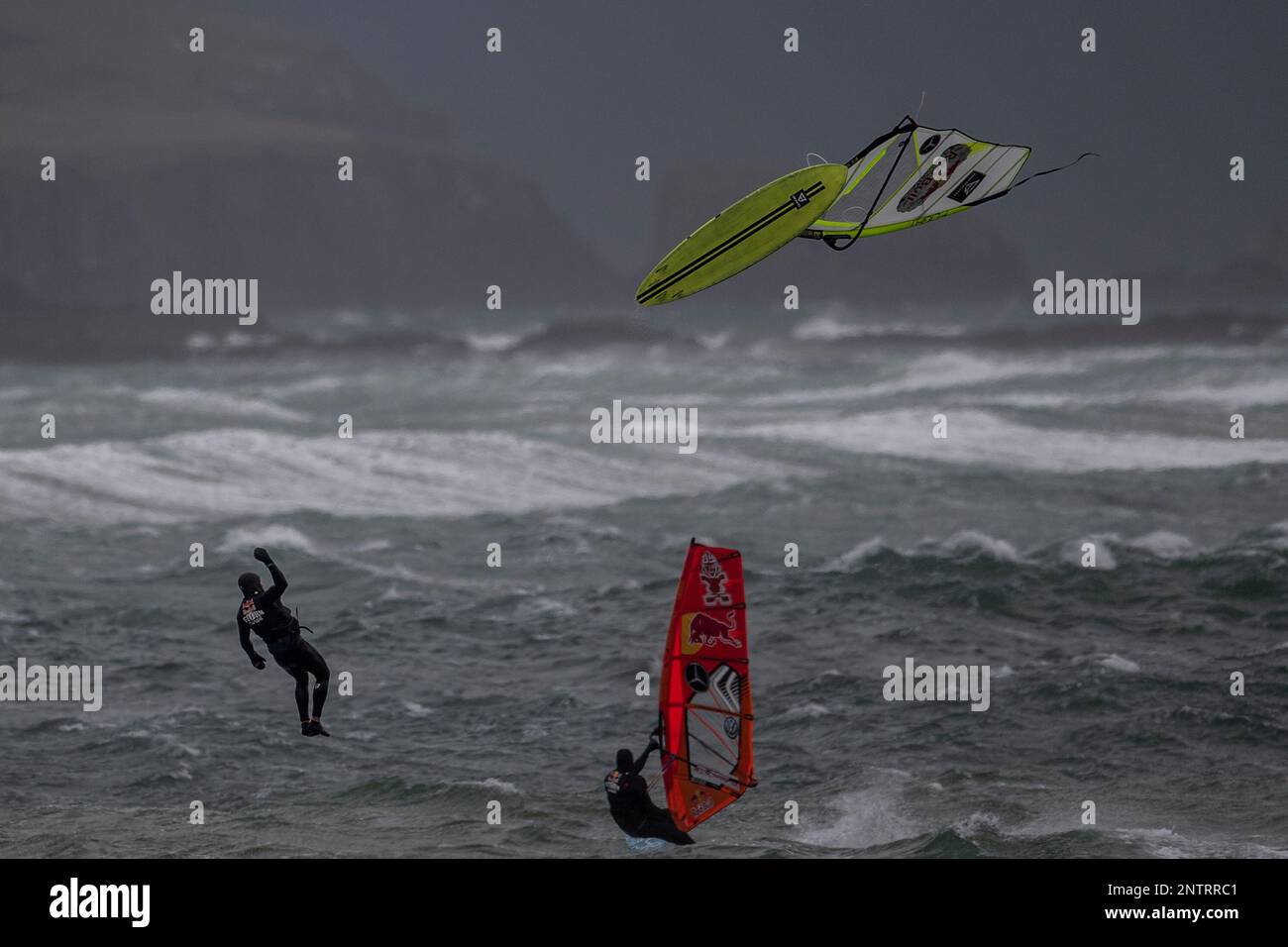 Red Bull Storm Chase windsurfing competition has begun in Magheraroarty ...