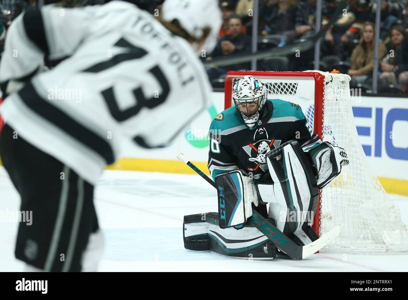 March 10, 2019: Los Angeles Kings right wing Tyler Toffoli (73) takes a ...