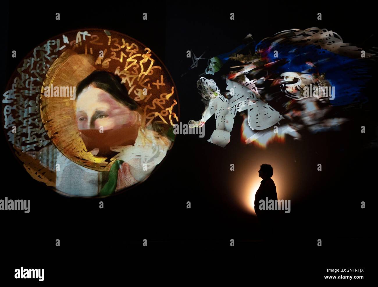 National Gallery, London, UK. 28 February 2023. Nalini Malani: My ...