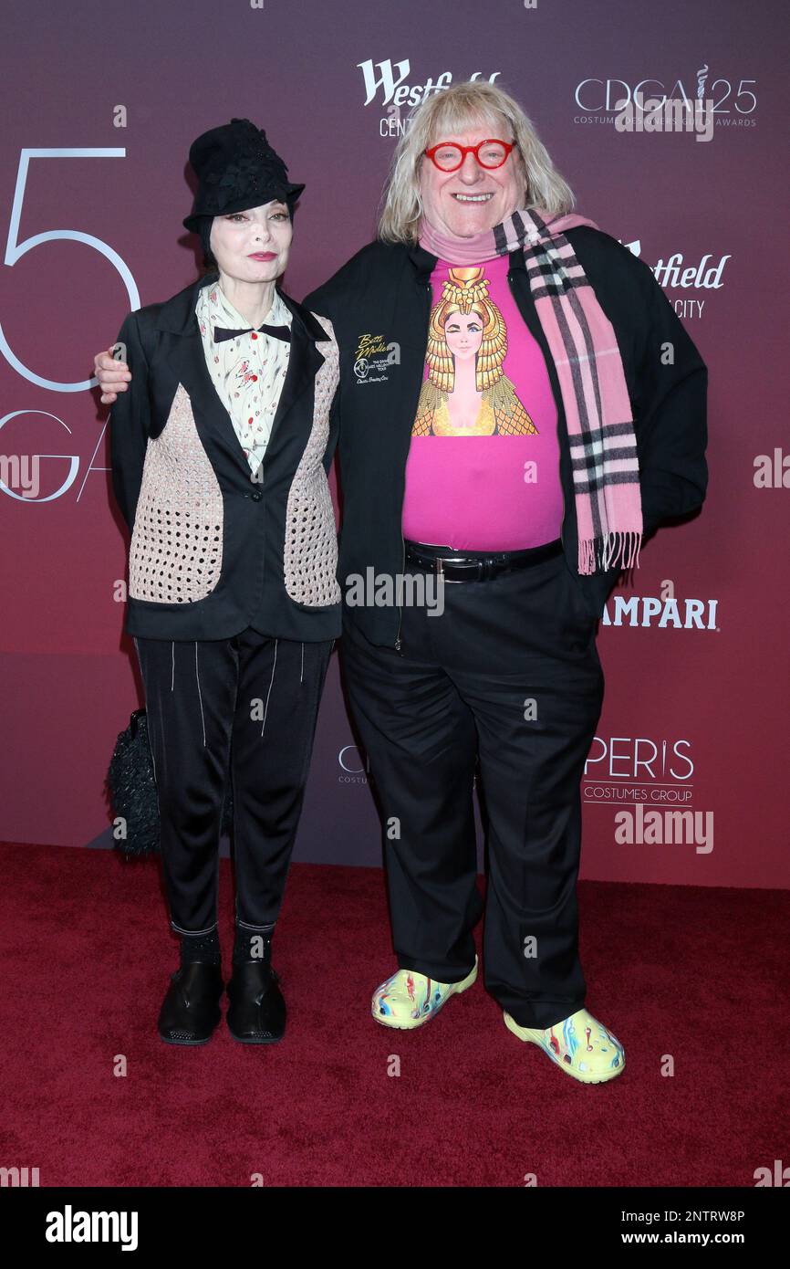 LOS ANGELES - FEB 27: Toni Basil, Bruce Vilanch at the 25th Costume ...