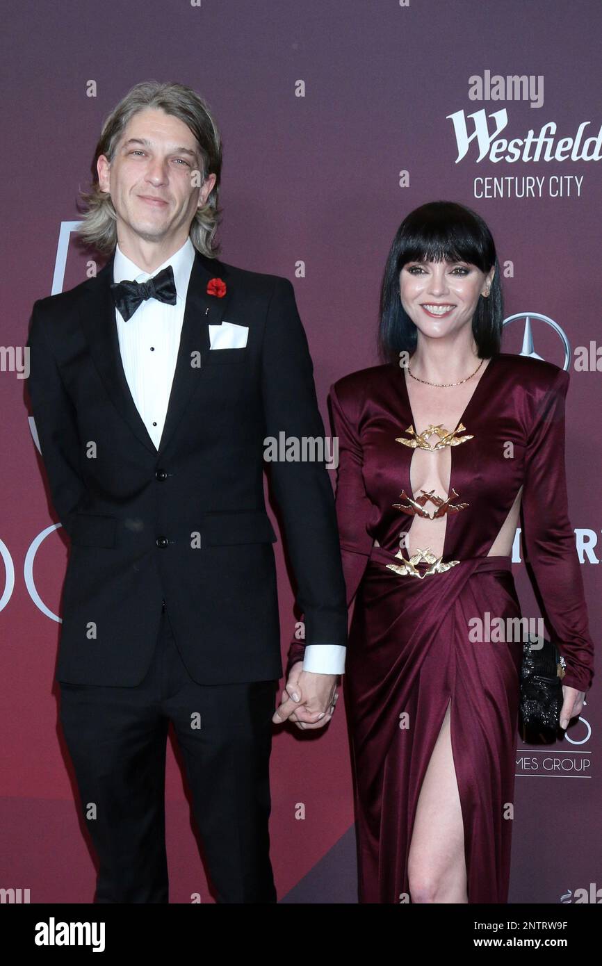 LOS ANGELES - FEB 27: Mark Hampton, Christina Ricci at the 25th Costume ...