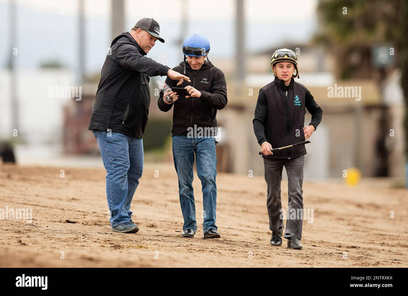 March 11, 2019 - Cypress, Ca, U.S. - March 10, 2019: Jockeys Joe Talamo ...