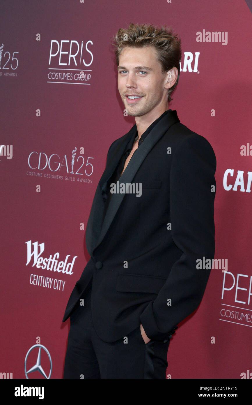 LOS ANGELES - FEB 27: Austin Butler at the 25th Costume Designer Guild ...