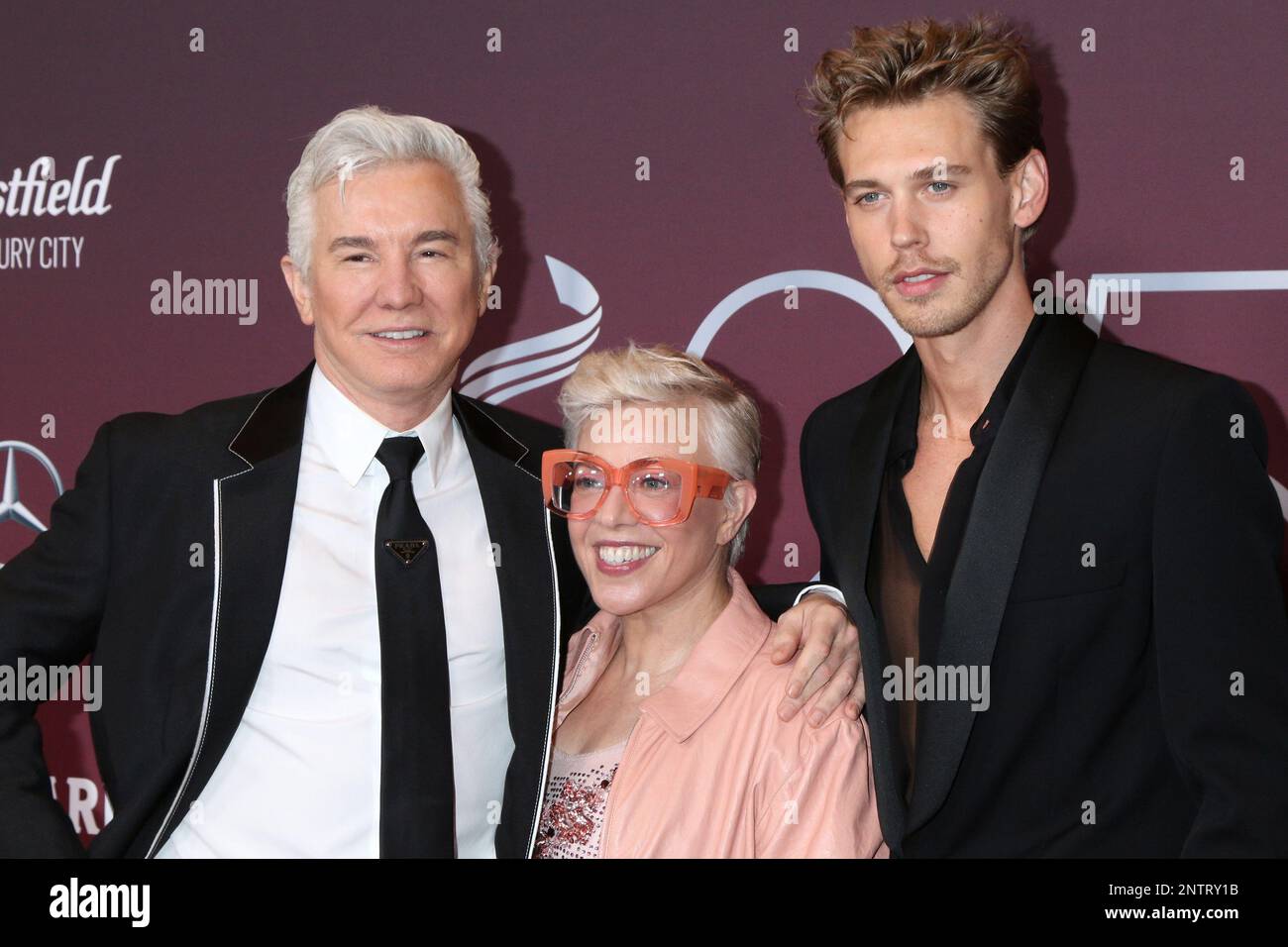 LOS ANGELES - FEB 27: Baz Luhrmann, Catherine Martin, Austin Butler at ...