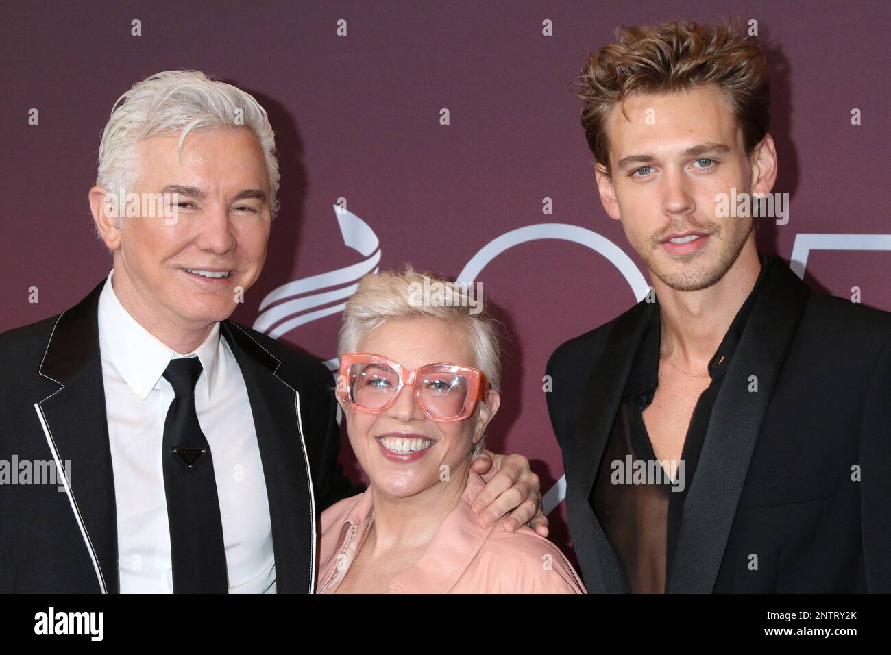LOS ANGELES - FEB 27: Baz Luhrmann, Catherine Martin, Austin Butler at ...