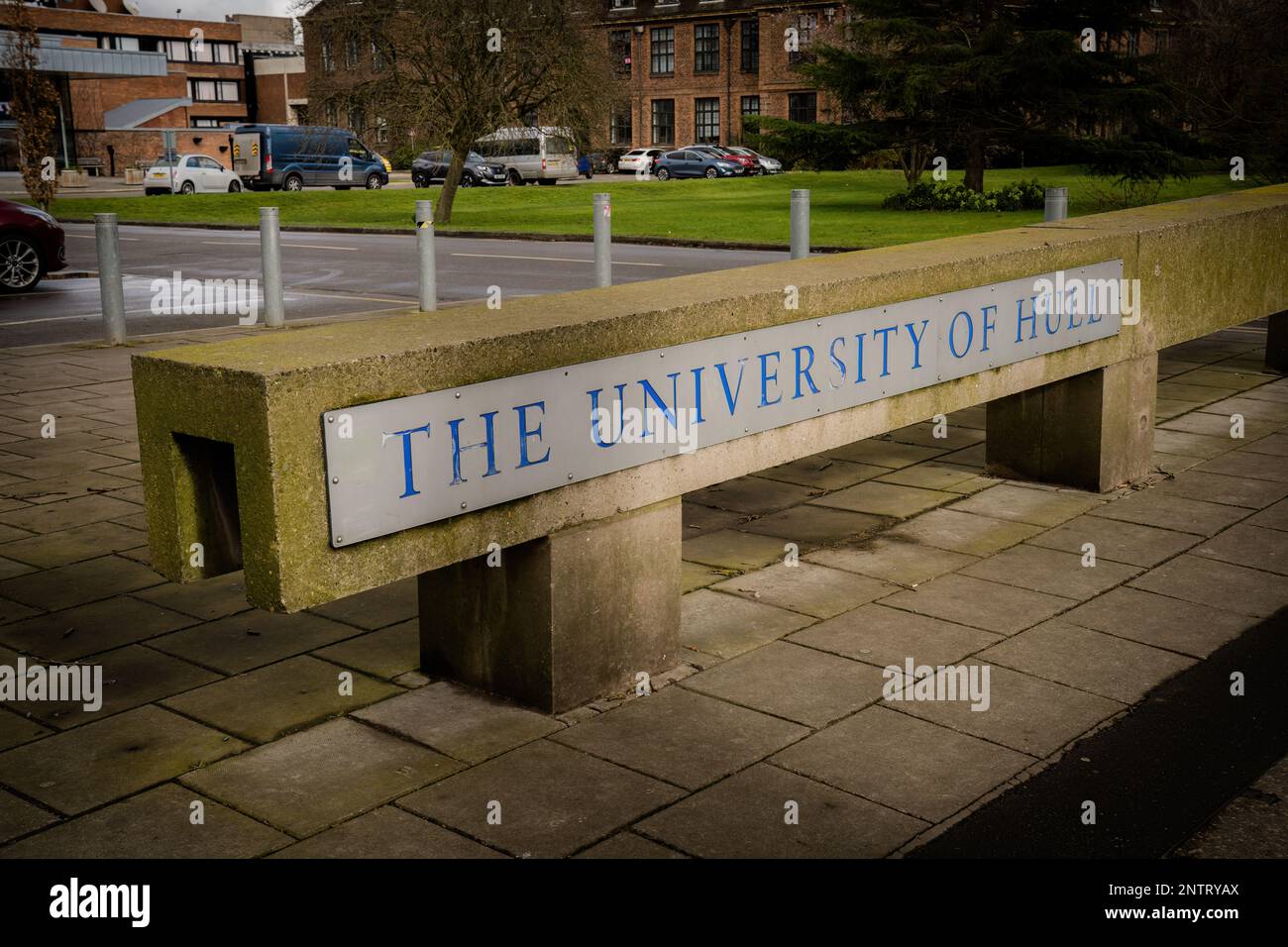 The Hull University campus awaiting students for the new term. Business ...