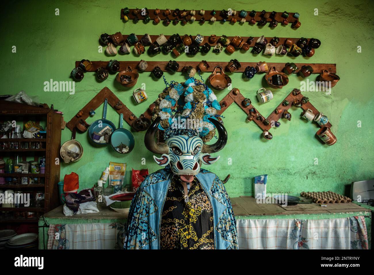 February 27, 2023: Almolonga, Veracruz: Residents of the town of ...