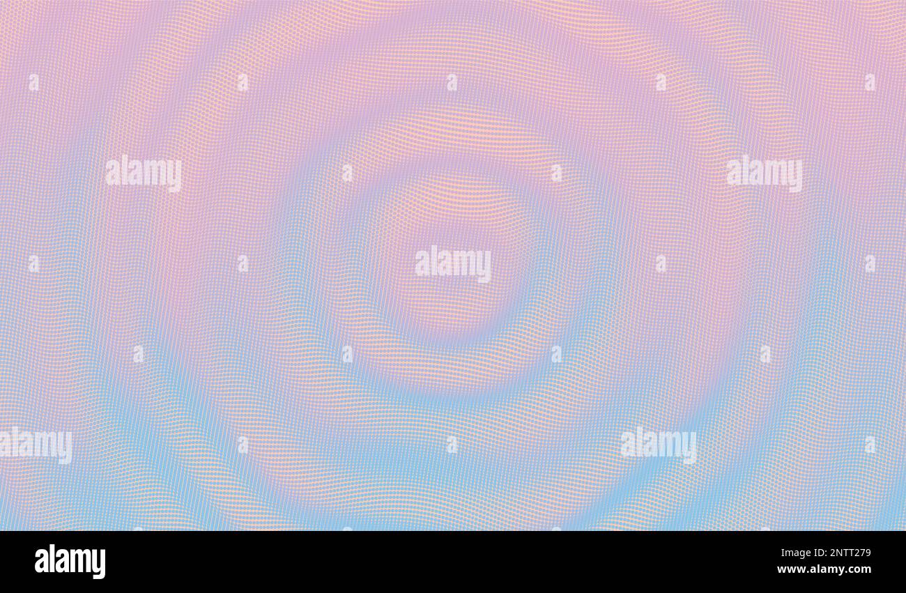 3D wavy background with ripple effect. Vector illustration with ...