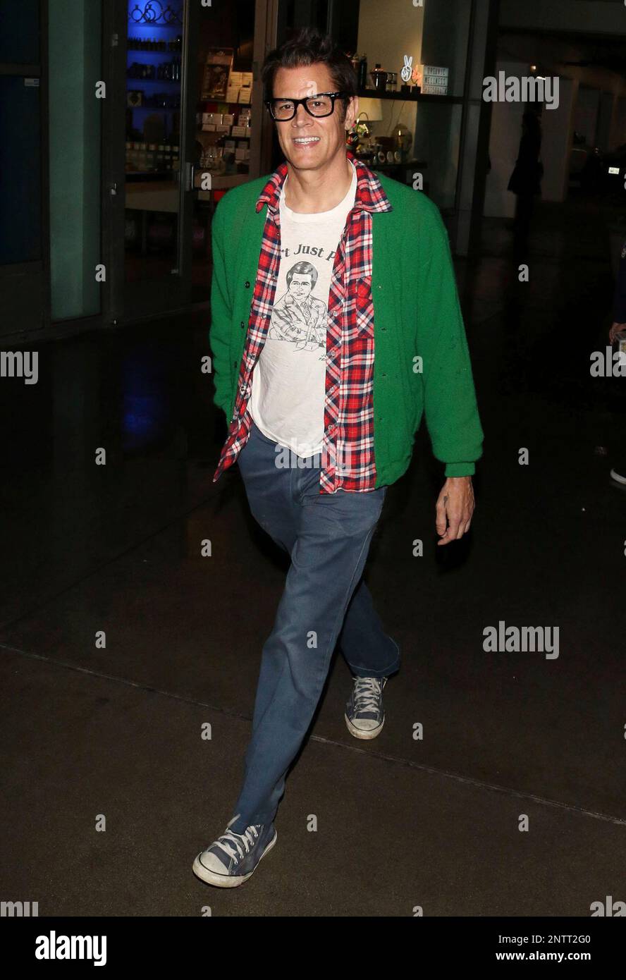 Photo by: zz/GOTPAP/STAR MAX/IPx 2019 3/6/19 Johnny Knoxville is seen in Los Angeles, CA Stock ...