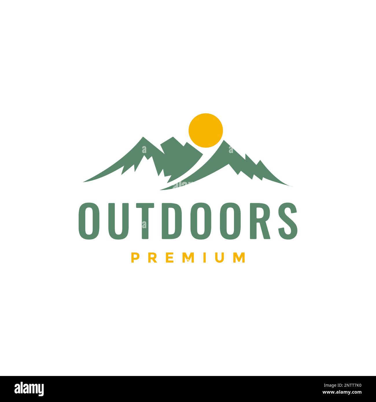 High country range Stock Vector Images - Alamy