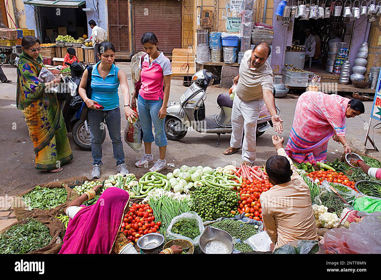Bathia market,Jaisalmer,Rajasthan, India Stock Photo - Alamy