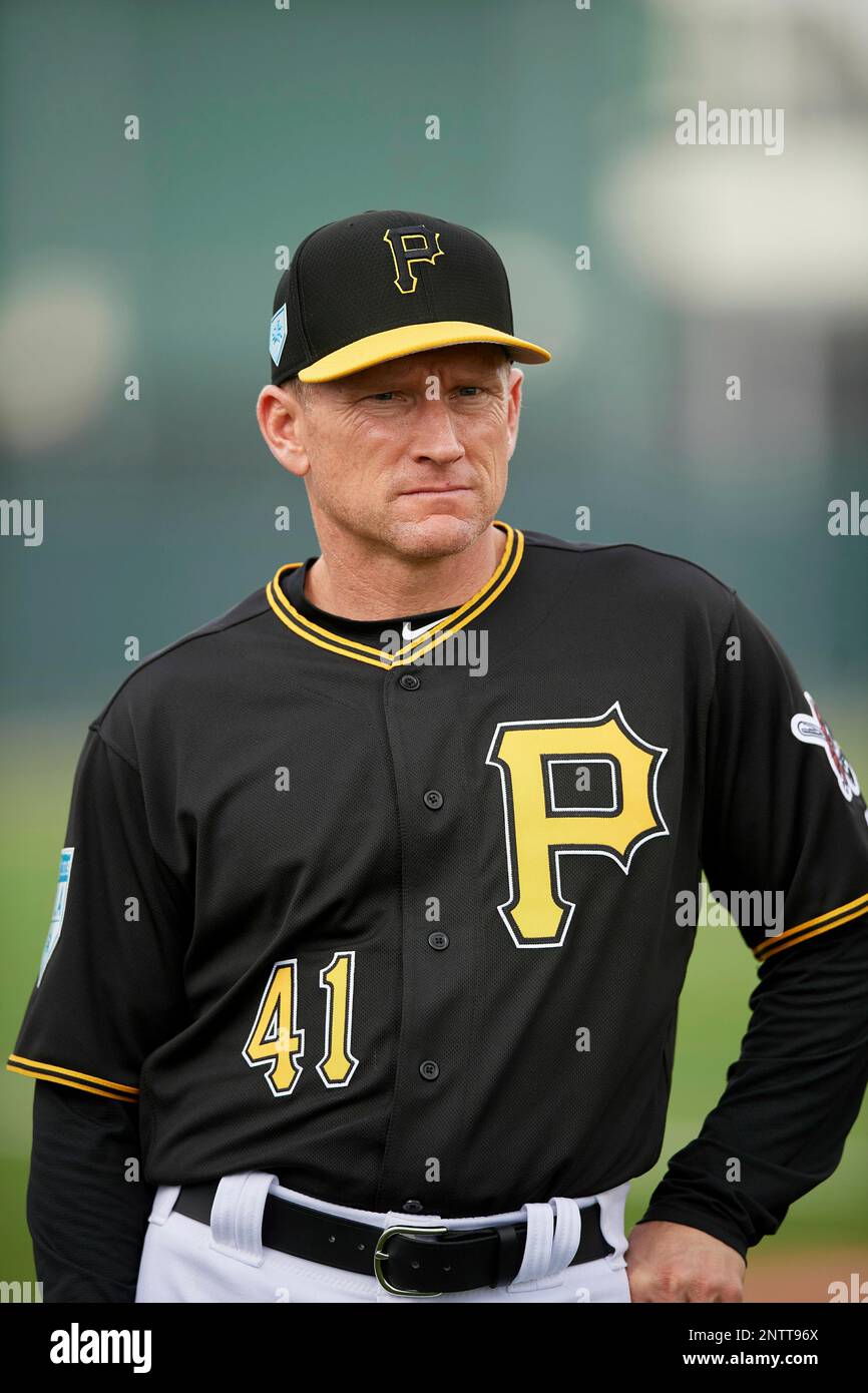 Pittsburgh Pirates hitting coach Rick Eckstein (41) during the teams ...