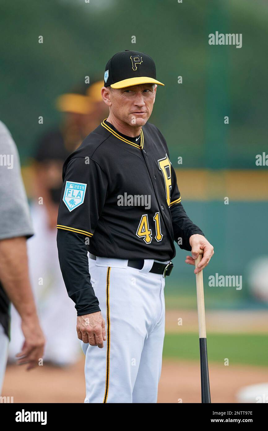 Pittsburgh Pirates hitting coach Rick Eckstein (41) during the teams ...