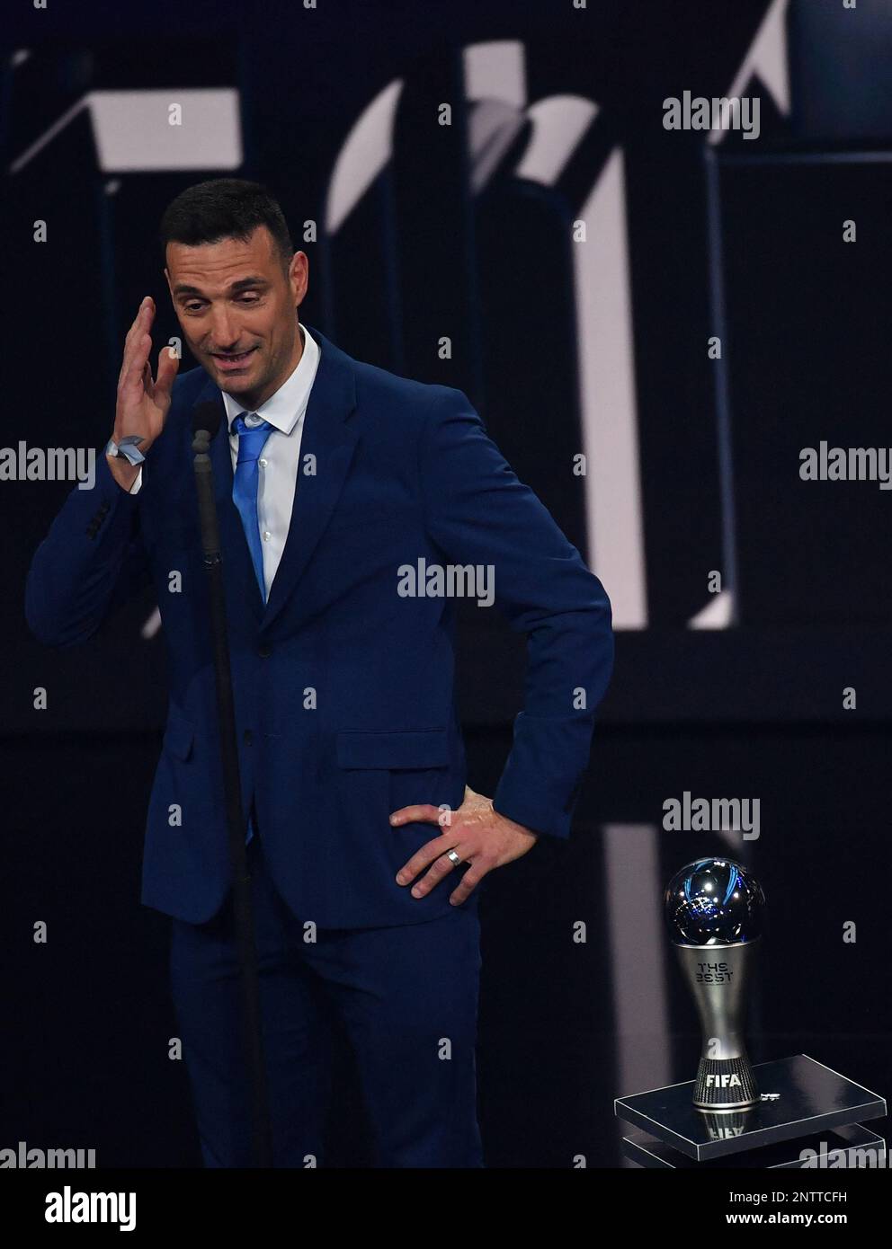 Paris, France. February 27, 2023, Goalkeeper Emiliano Martínez ...