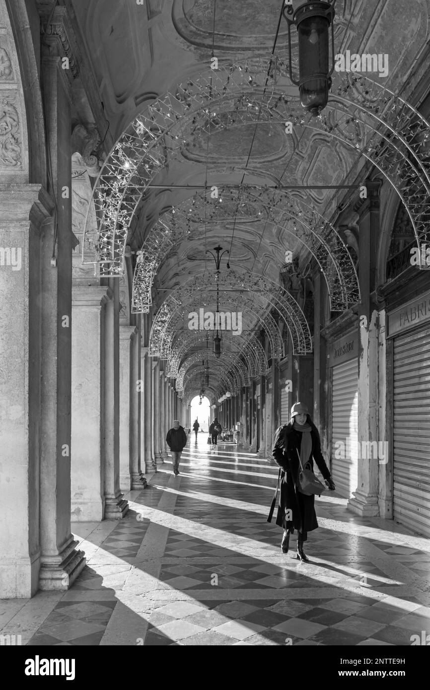 Venice in february Black and White Stock Photos & Images - Alamy