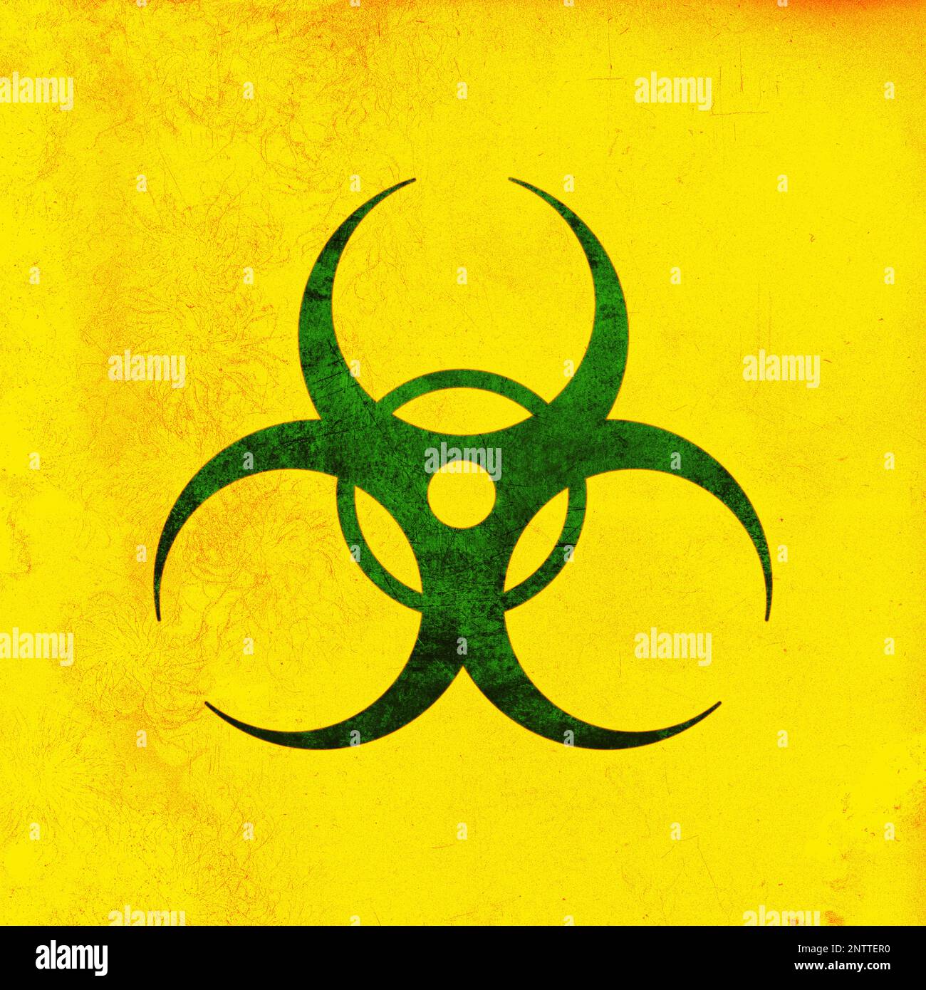 Green Biohazard Logo