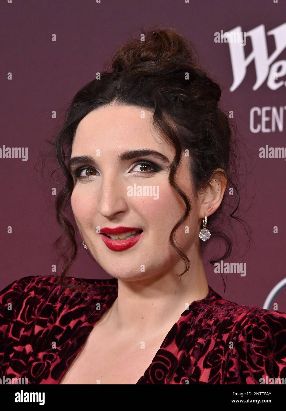 Sarah Ann Masse arriving at the 25th Costume Designers Guild Awards ...